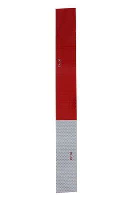 2 Inch Red And Silver Reflective Tape Honeycomb Pressure Sensitive Adhesive