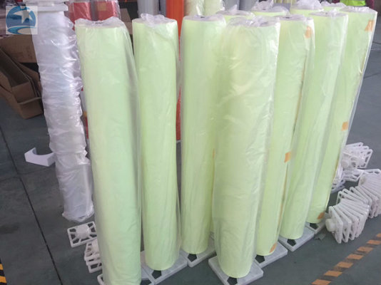 Safety Photoluminescent Vinyl Film  , Luminescent Glow In The Dark Pvc Sheet DIN67510