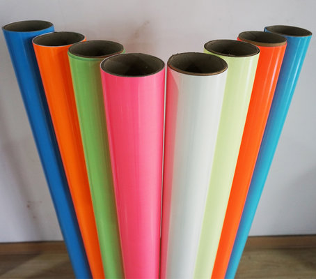 Pet Photoluminescent Vinyl Film , Self Adhesive Blue Photoluminescent Tape High Energy