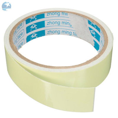 Luminous Glow In The Dark Adhesive Tape Amti Slip Light Yellow 30 FT X 1 Inch Roll