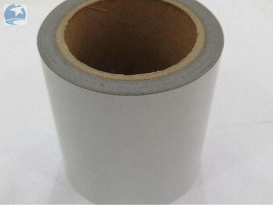 Traffic Sign White Engineer Tape 160 Microns Pe Coated Uv Dust Fog Resistance