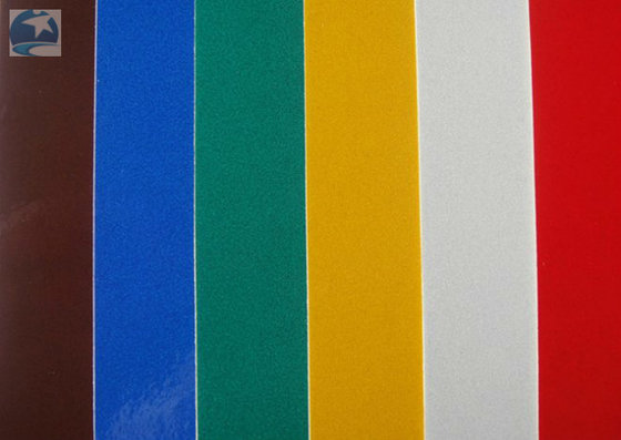 Adhesive Engineer Grade Reflective Sheeting , Printable Retro Reflective Vinyl PET