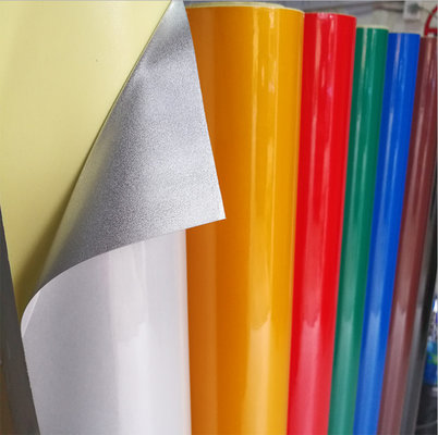 Conspicuity Commercial Grade Reflective Sheeting Yellow Red Stop Sign Support