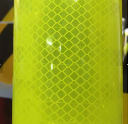 Adhesive 3m Fluorescent Yellow Green Reflective Tape for Traffic Signs 10CM * 45M