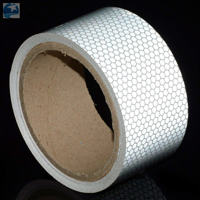 Semi Trailer Wide Transparent Reflective Tape High Intensity Glass Bead 2" x 30' Roll