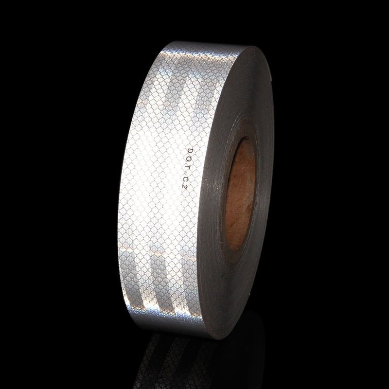 Prism Reflective Conspicuity Tape White Truck Semi Trailer Support 5cm X 45.7m