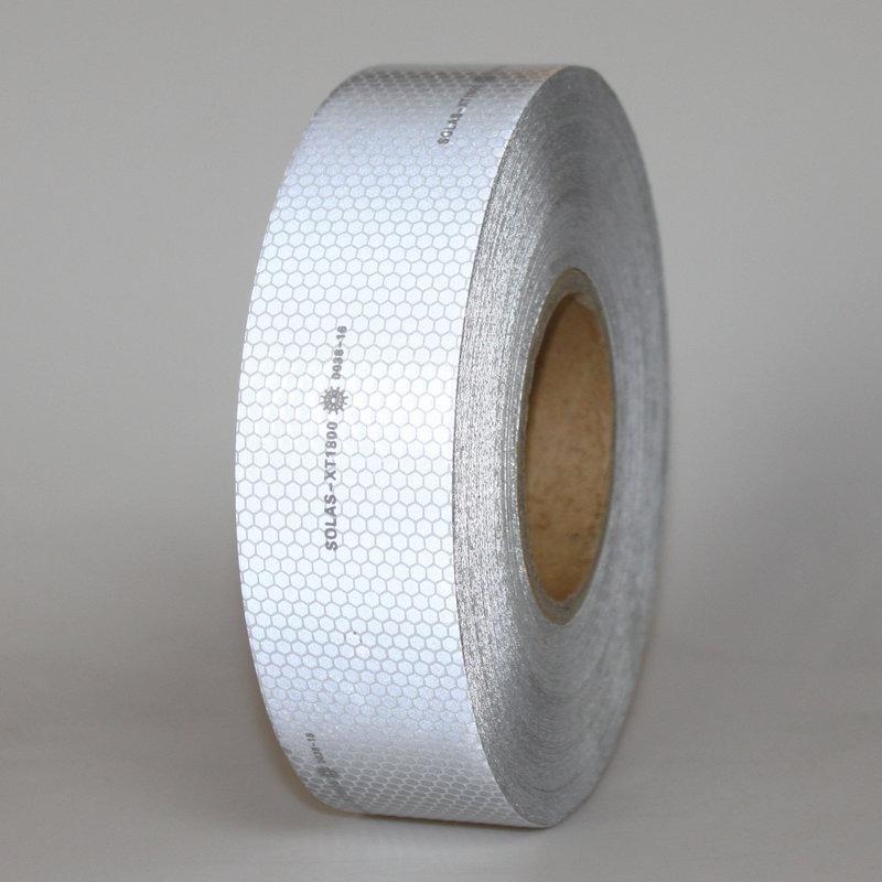 Conspicuity Safe SOLAS Reflective Tape Coast Guard Clear 1.22M x 45.7M Log Roll