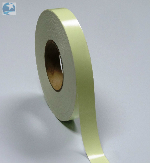 Luminous Glow In The Dark Adhesive Tape Amti Slip Light Yellow 30 FT X 1 Inch Roll