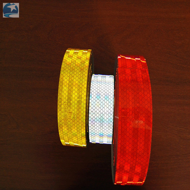 High Visibility ECE 104 Reflective Tape On Vehicles Cars 3 Inch 4 Inch VCA Approval