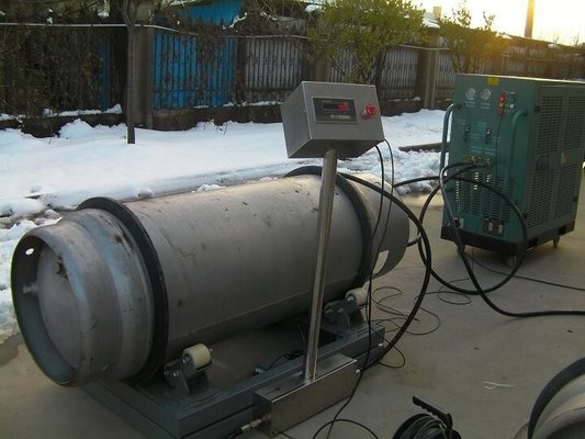 Liquid / Vapor Refrigerants Explosion Proof Recovery Pump with Safe Automatic Stop Switch