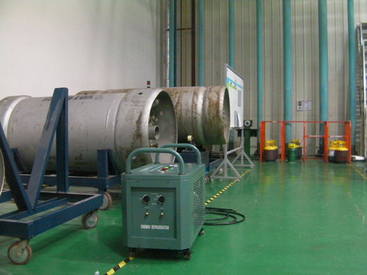Commercial Refrigerant Recovery Machine R22 / R410A / R134A  for Screw Units