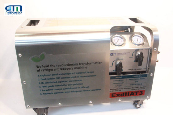 Explosion Proof Refrigerant Recovery Pump for R600A / R32 / R600 Air Conditioning System
