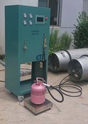 R22 Replacement Refrigerants Reclaiming Equipment , R410 Refrigerant Recovery System