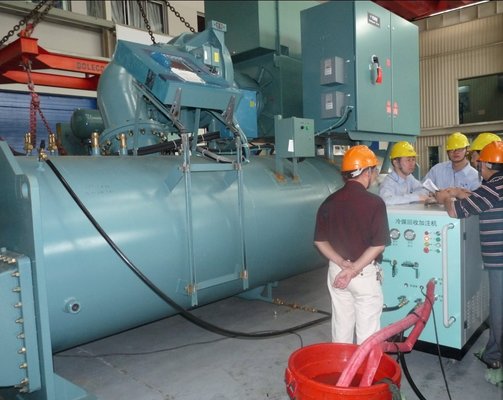 Liquid / Vapor Refrigerants Explosion Proof Recovery Pump with Safe Automatic Stop Switch