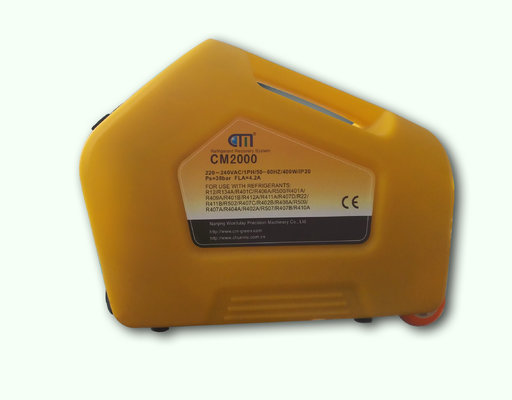 R22 / R410A / R134A Oil Less Compressor Portable Refrigerant Recovery Machine for cooling system