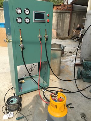 High Effencicy Refrigerant Charging Machine with 1/2HP For ISO Tank to Small Tank