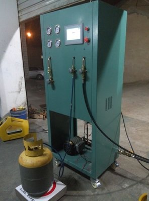 Oil Less Sub - Package Gas Filling Machine For Transferring Refrigerant