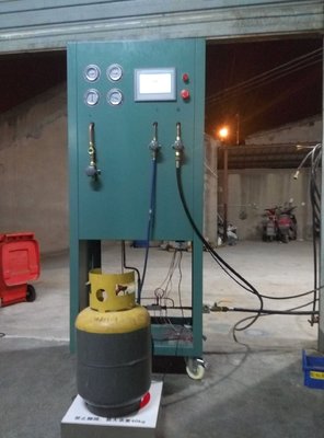 Oil Less Sub - Package Gas Filling Machine For Transferring Refrigerant