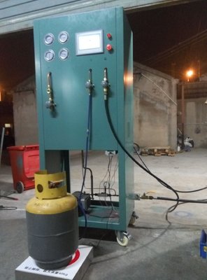 Oil Less Sub - Package Gas Filling Machine For Transferring Refrigerant