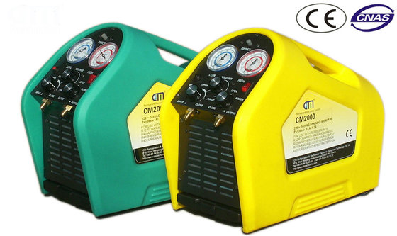 Central A/C Portable Refrigerant Recovery Unit With Oil Less Piston Compressor