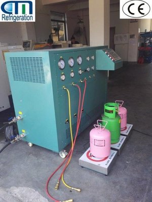 R410A / R134A Refrigerant Charging Machine from 400L-800L tank to cylinders