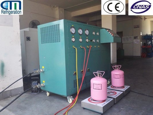 R410A / R134A Refrigerant Charging Machine from 400L-800L tank to cylinders