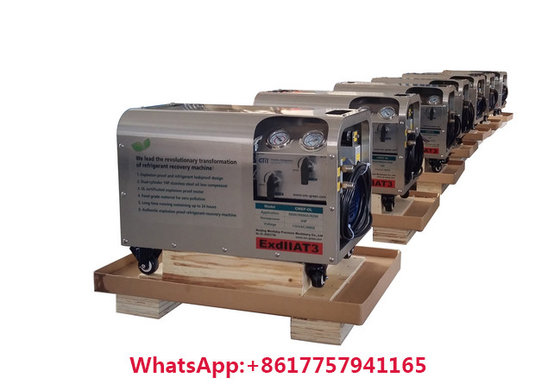 R32 / R290 / R600A / R600 Metal Explosion Proof HC Refrigerant / Butane Recovery Pump
