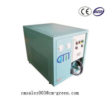 Explosion Proof Refrigerant R290 Oil Less Recovery Machine Green