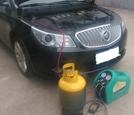 Oil Less Piston Compressor Auto Refrigerant Recovery Unit  for CFC / HCFC / HFC