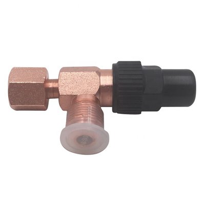Válvula de parada del aceite de la válvula del compresor del refrigerador de la certificación TS16949 KB