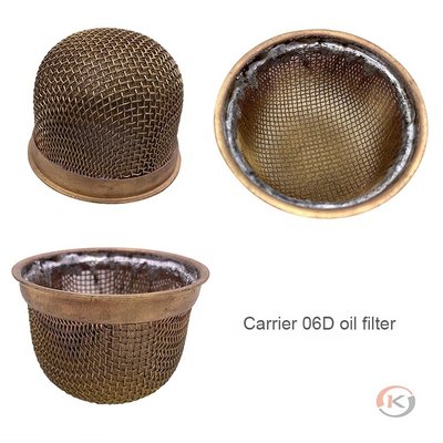 recambios del portador para las piezas de la refrigeración del compresor y del intercambio de calor para el filtro de aceite del portador 06D