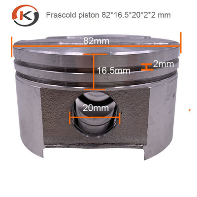 Алюминиевый материальный поршень 82mm запасных частей компрессора Frascold