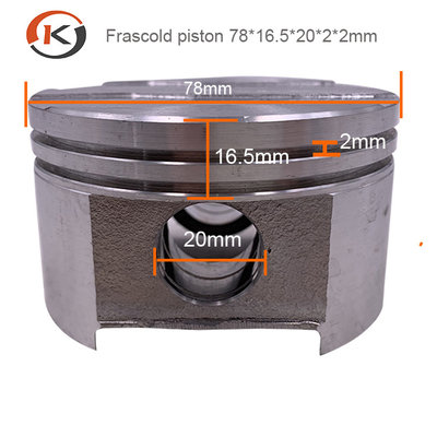 Поршень 78x16.5x20mm запасных частей компрессора TS16949 Frascold