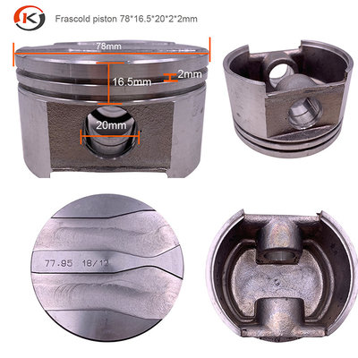 Поршень 78x16.5x20mm запасных частей компрессора TS16949 Frascold