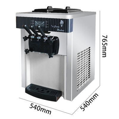 tabletop 3 flavor factory price mini soft ice cream marking machine WT008613824555378 supplier
