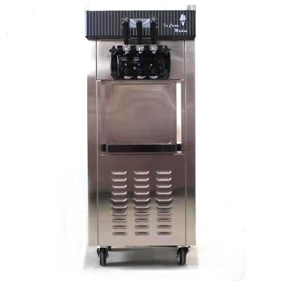 Three flavor table top commercial stainless steel soft serve ice cream maker machine   WT008613824555378 supplier