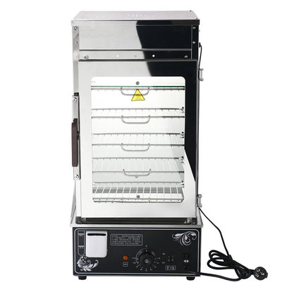 Commercial bun steamer 5 layers Stainless steel timer hot showcase display warmer  WT8613824555378 supplier