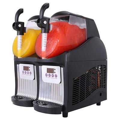 Cheap Mini Double Tank Smoothie Slush Machine Price  WT/8613824555378 supplier