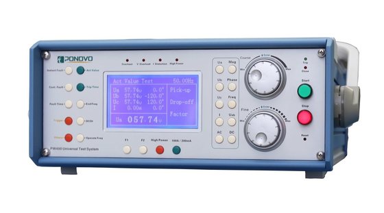 Ponovo S100A Single Phase Universal Protection Relay Test Set for protection relays