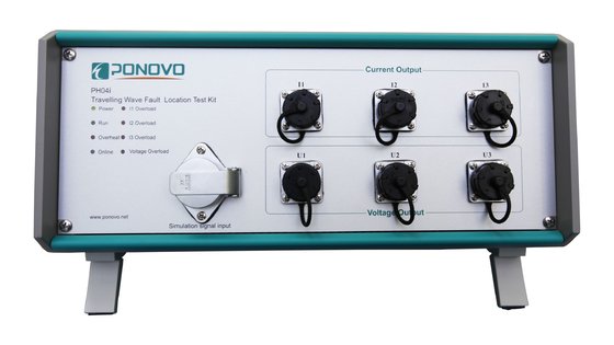 Ponovo PH Series Travelling Wave Fault Location Test kit for protection relay with TWFL function