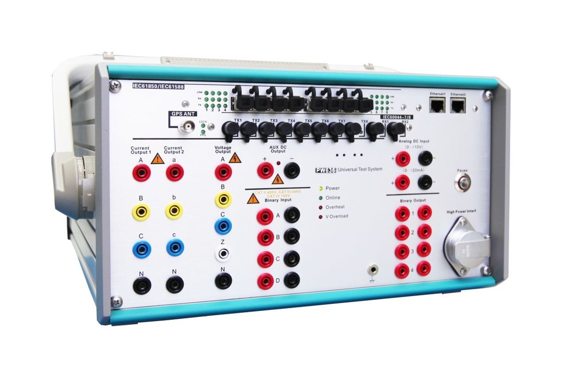 Ponovo PW636i-F Digital Relay Test Kit for IEC61850 protective relay testing