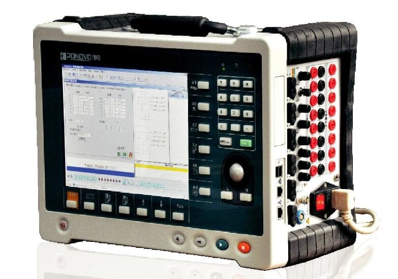 Ponovo POM2-3333 Digital Relay and Merging Unit Tester for digital substation