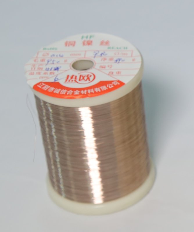 Heating Treatment CuNi1-4 Nickel Stranded Wire Key Components For Thermal Overload Relay/Thermal Circuit Breaker/Heating