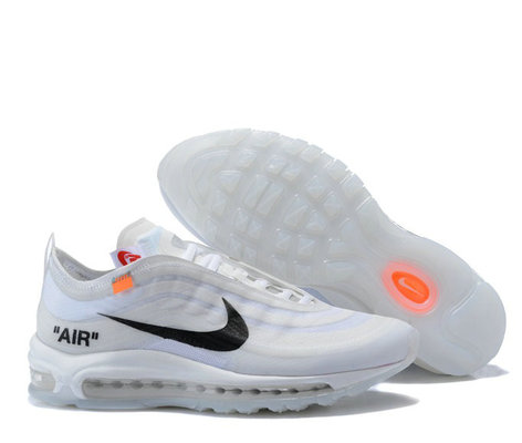 Classic Men's Shoes & Fashion Sneaker,OFF white x Nike Air Max 97 Sneaker for Cheap