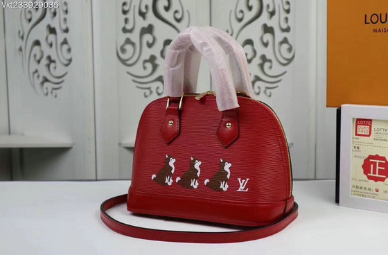 Replica Handbags,Louis Vuitton Epi Leather Handbags,Alma BB Epi Leather - HANDBAGS