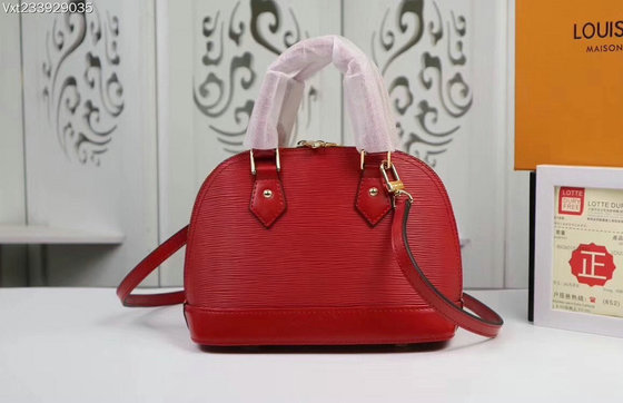 Replica Handbags,Louis Vuitton Epi Leather Handbags,Alma BB Epi Leather - HANDBAGS