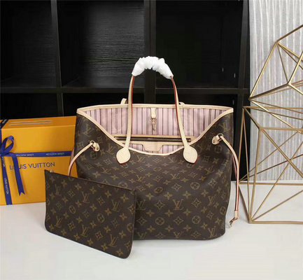 Replica Louis Vuitton Handbags,Wholesale Cheap Louis Vuitton Neverfull MM Monogram Canvas Women Handbags for Sale