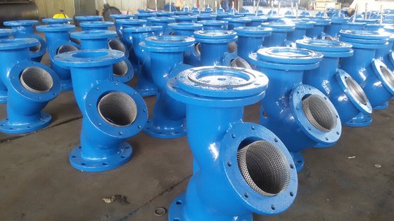 Ss420 Screen Y Type Strainer Ductile Iron For Water System DIN3202 F6 Stanard
