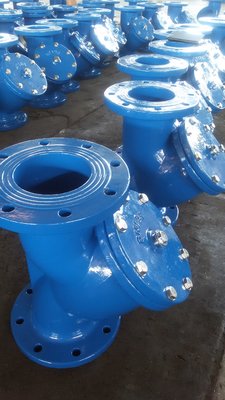 Ss420 Screen Y Type Strainer Ductile Iron For Water System DIN3202 F6 Stanard