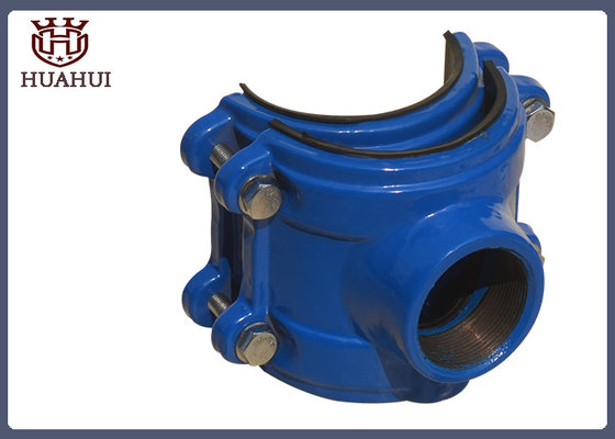 Ductile Iron Pipe Fittings repair coupling blue color